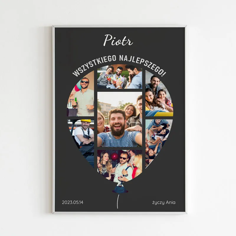 Co na prezent dla mężczyzny plakat | Bobraz.pl