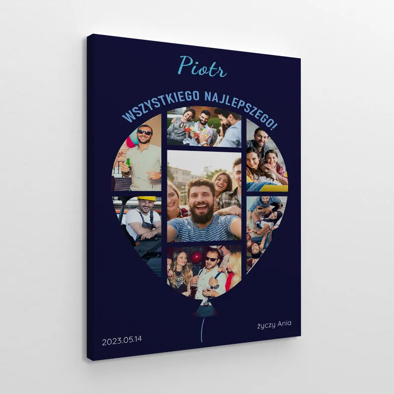 Prezent urodzinowy dla chłopaka z dedykacją | Bobraz.pl